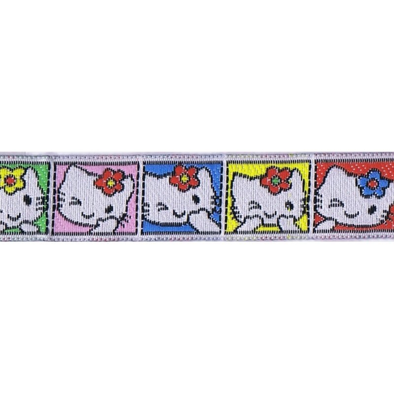 Bånd med Hello Kitty, pr. m. - Pyntebånd - STOFogSTUFF.dk